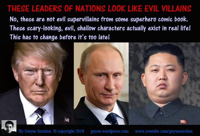 Leaders Who Look Like Evil Comic Book Villains - The Eye of Guyus